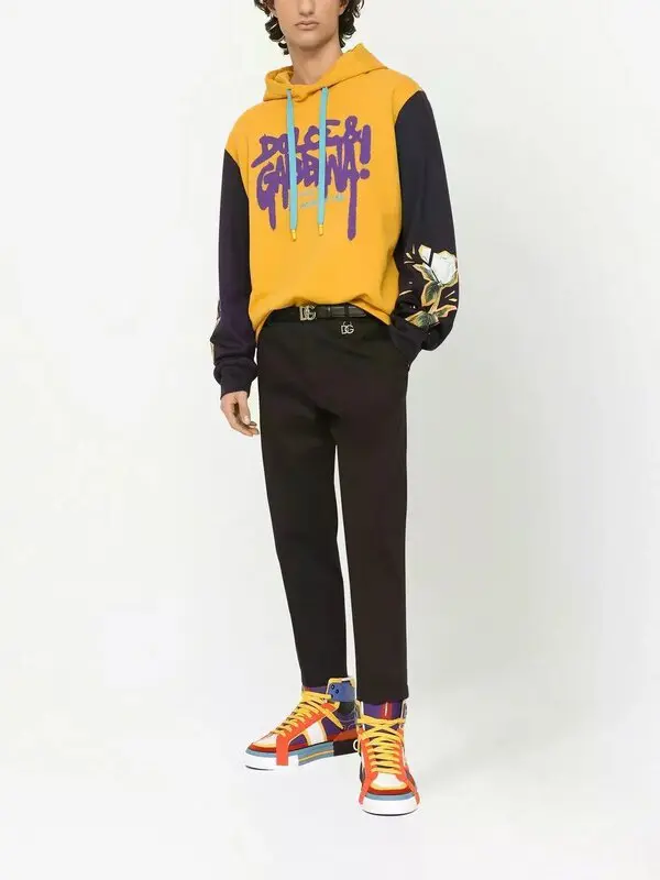 Dolce & Gabbana Stretch-cotton Chino Trousers