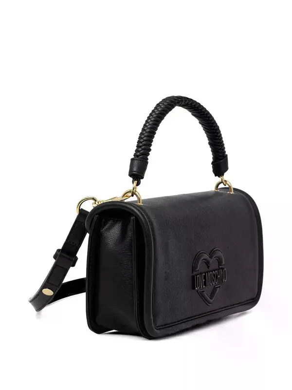 Moschino Braided Handle Tote Bag