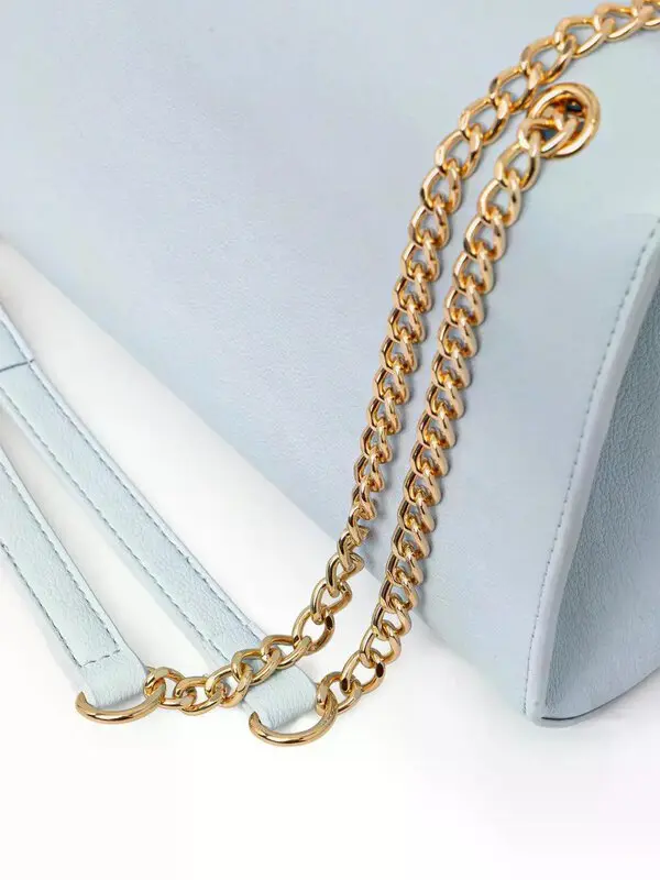 Moschino Heart Motif Chain Cross Body Bag