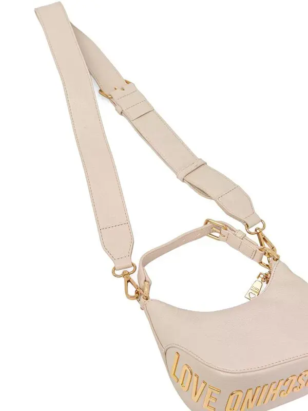 Moschino Embossed-logo Shoulder Bag