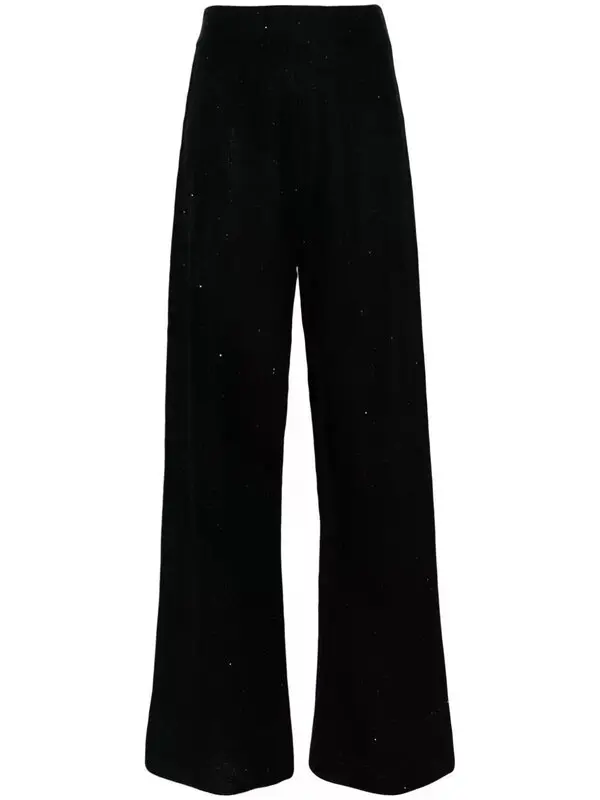 Fabiana Filippi Sequined Wide-leg Trousers