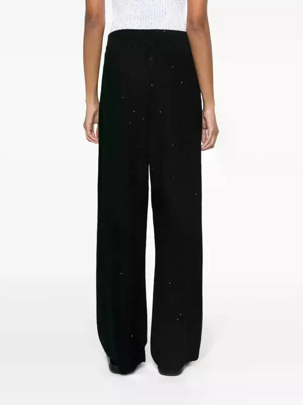 Fabiana Filippi Sequined Wide-leg Trousers