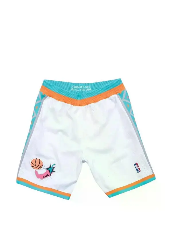 Mitchell & Ness Nba 1996 West All-star Shorts - White