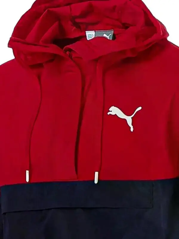 PUMA Half-zip Hoodie - Red