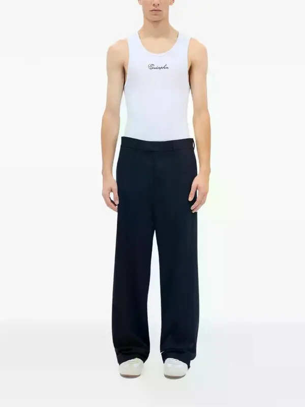 MSGM Belt-loop Wide-leg Trousers