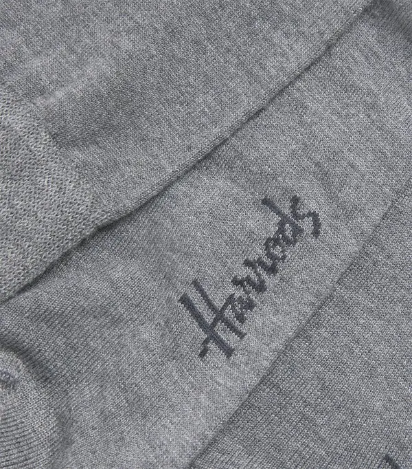 Harrods Logo Crew Socks