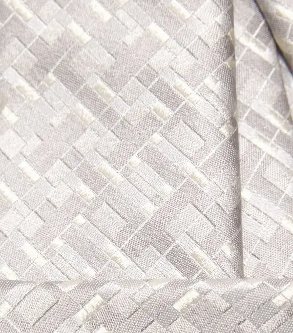 Emporio Armani Silk Jacquard Tie - Grey