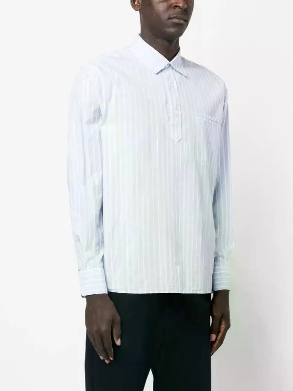 Orlebar Brown Long-sleeve Striped Shirt