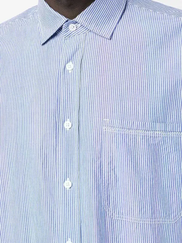 Orlebar Brown Grasmoor Long-sleeve Striped Shirt