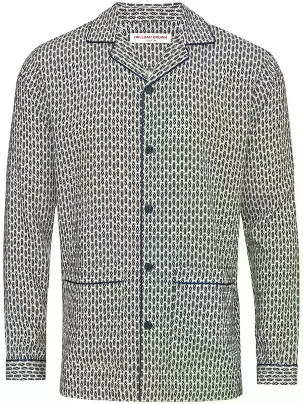 Orlebar Brown Gabel Shirt - Blue