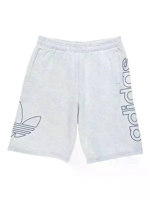 Adidas Outline French Terry Shorts - Grey