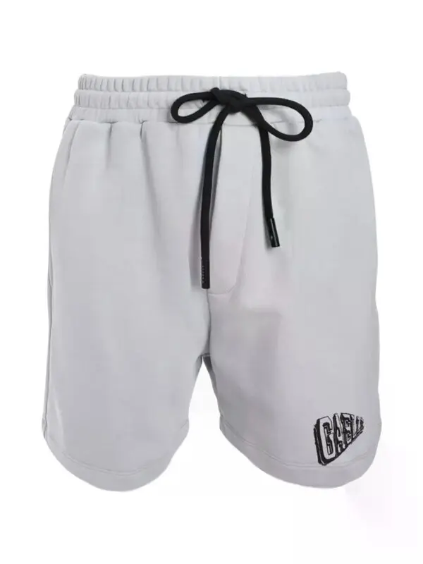 GAELLE Drawstring Track Shorts - Grey