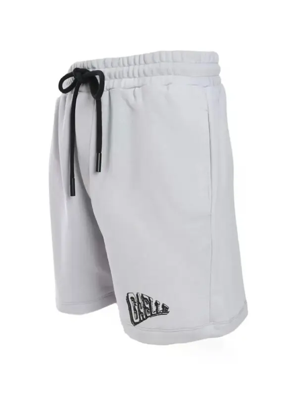 GAELLE Drawstring Track Shorts - Grey