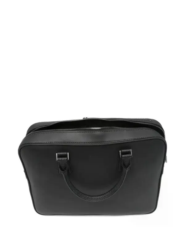 BOSS Woven-handle Briefcase