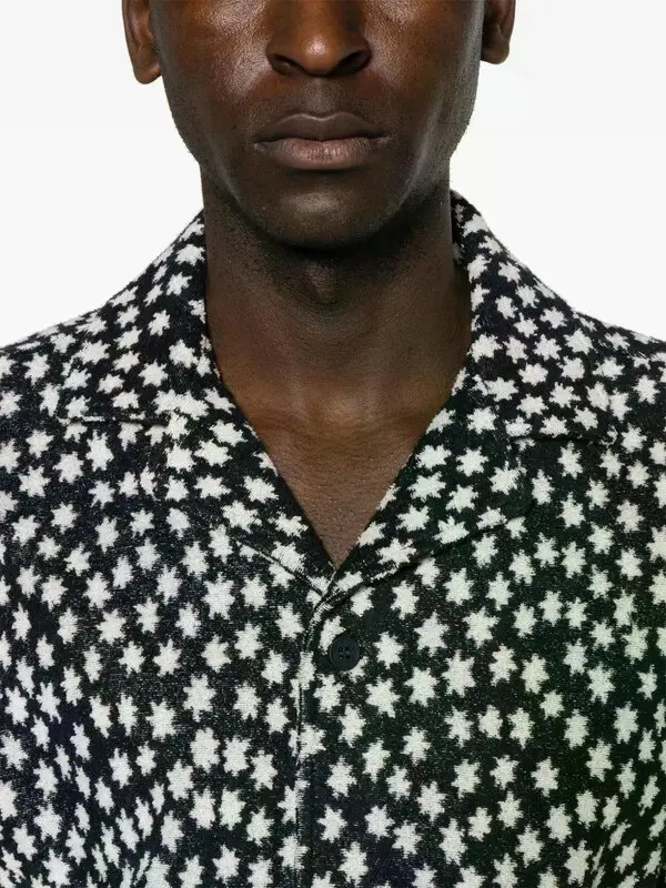 Orlebar Brown Howell Star Towelling-finish Shirt