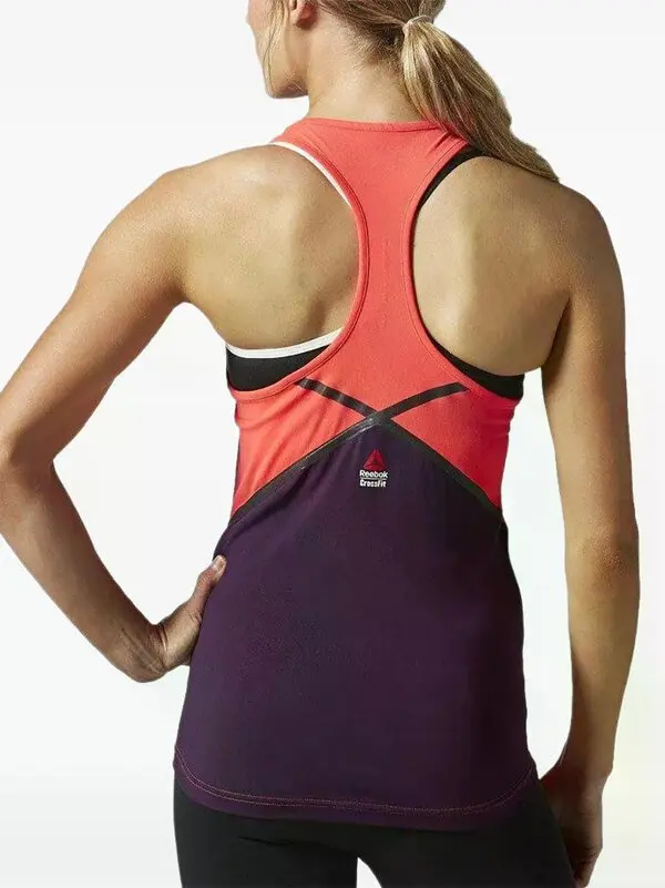 REEBOK Graphic Print Racerback Tank