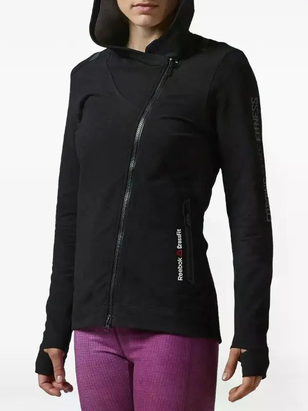 REEBOK Reflective Details Hooded Jacket