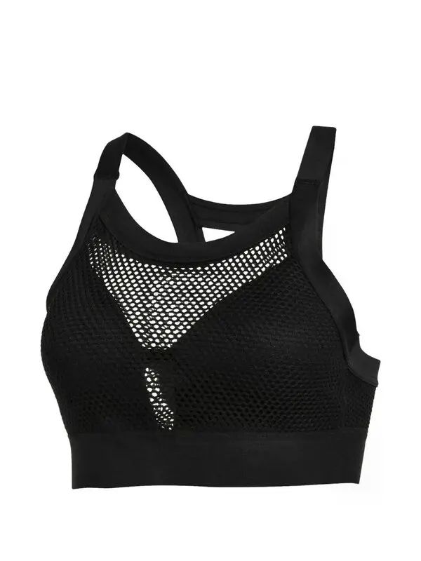 PUMA X Selena Gomez Mesh-detail Sports Bra - Black