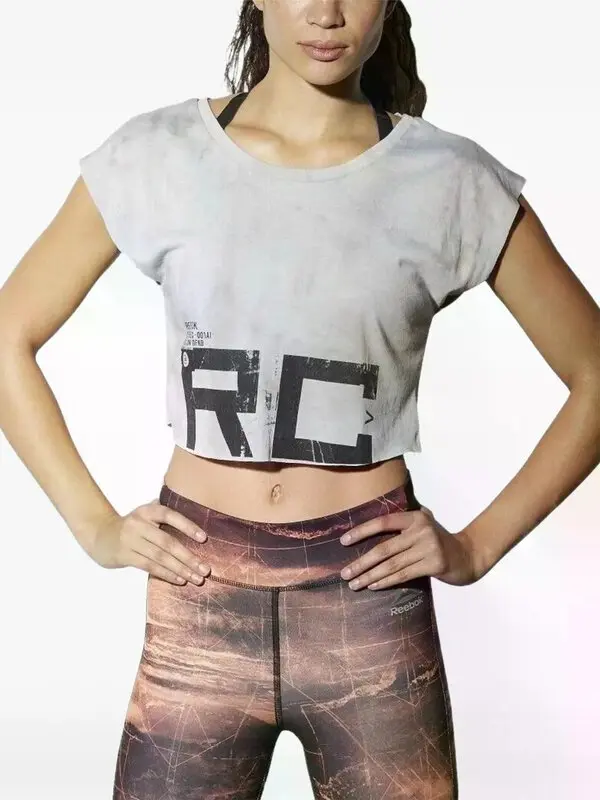 REEBOK Spray Dye Crop T-shirt