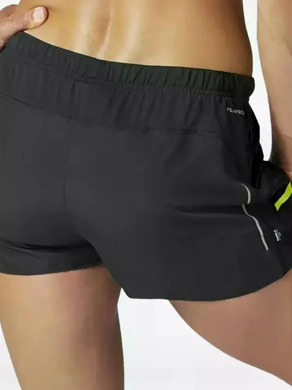 REEBOK Elasticated Waistband Geometric Print Shorts
