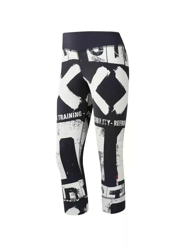 REEBOK Rcf Crossfit Boldface Cropped Leggings