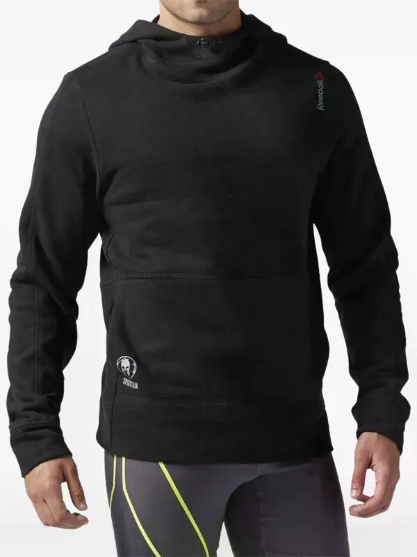 REEBOK Spartan Long-sleeve Hoodie - Black