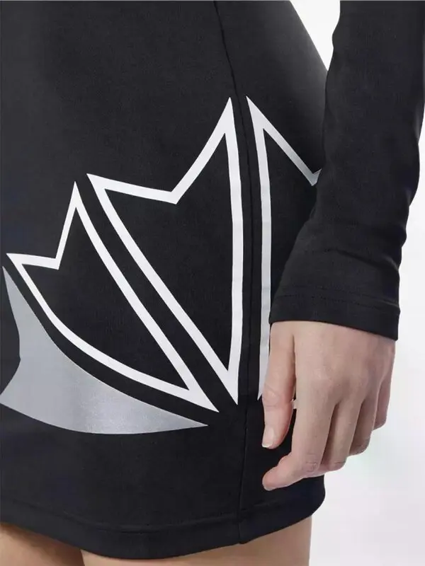 REEBOK Long-sleeve Mini Dress - Black