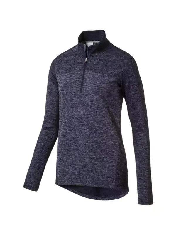 PUMA Evoknit Seamless 1/4 Zip-up Jacket - Blue