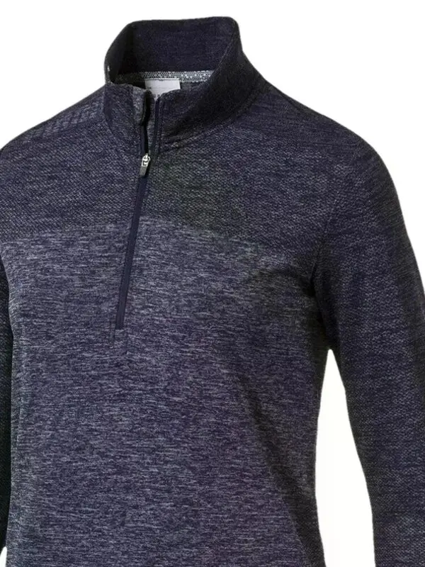 PUMA Evoknit Seamless 1/4 Zip-up Jacket - Blue