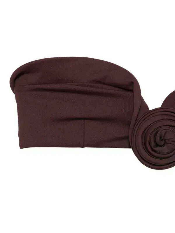 Magda Butrym Rosette Detail Bikini Top