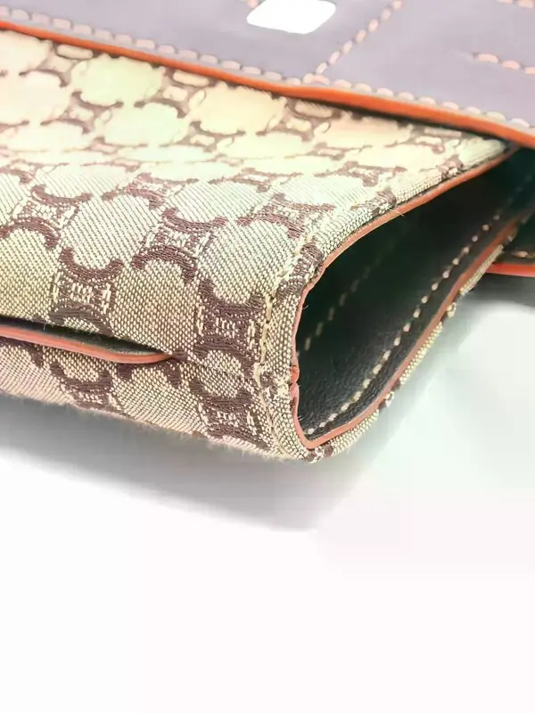 Celine Macadam Leather Shoulder Bag