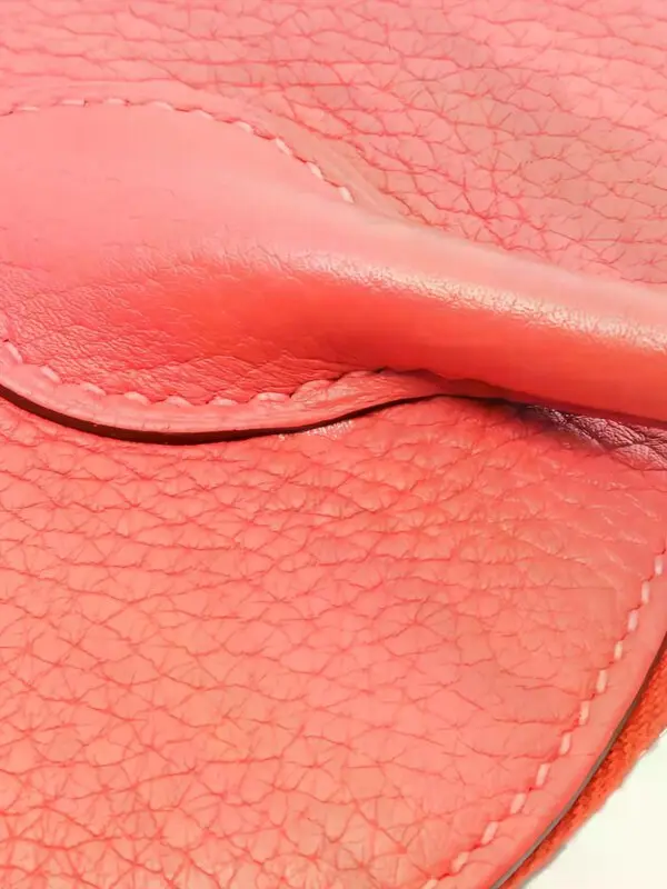Hermès Bolide 31 Leather Handbag - Red