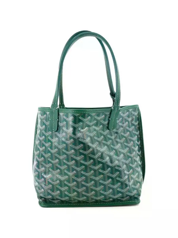 Goyard Anjou Reversible Mini Tote - Green