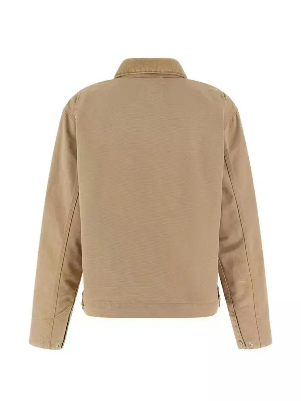 Carhartt Work In Progress Logo Patch Bomber Jacket - Neutrals