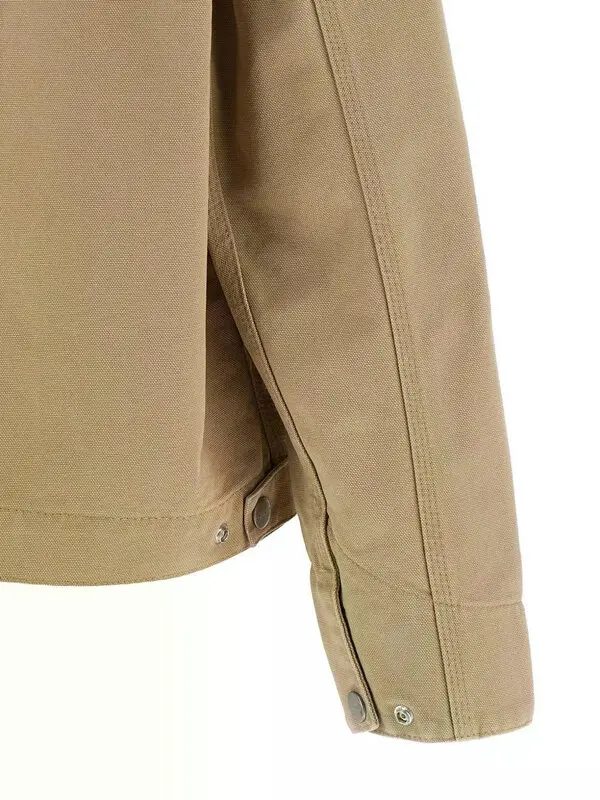 Carhartt Work In Progress Logo Patch Bomber Jacket - Neutrals
