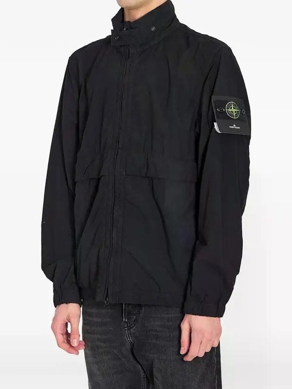 Stone Island Zip-up Logo-patch Jacket