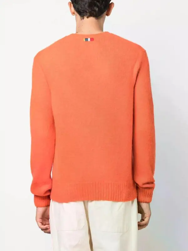 Orlebar Brown Logo Patch Knitted Jumper