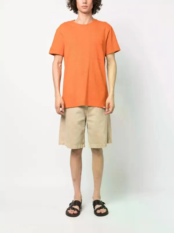 Orlebar Brown Patch-pocket T-shirt - Orange