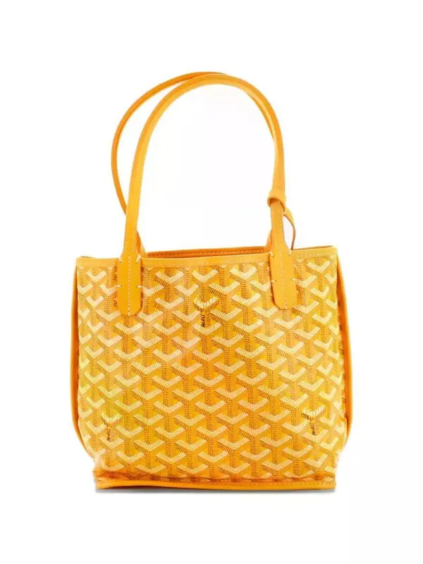 Goyard Anjou Reversible Mini Satchel - Yellow