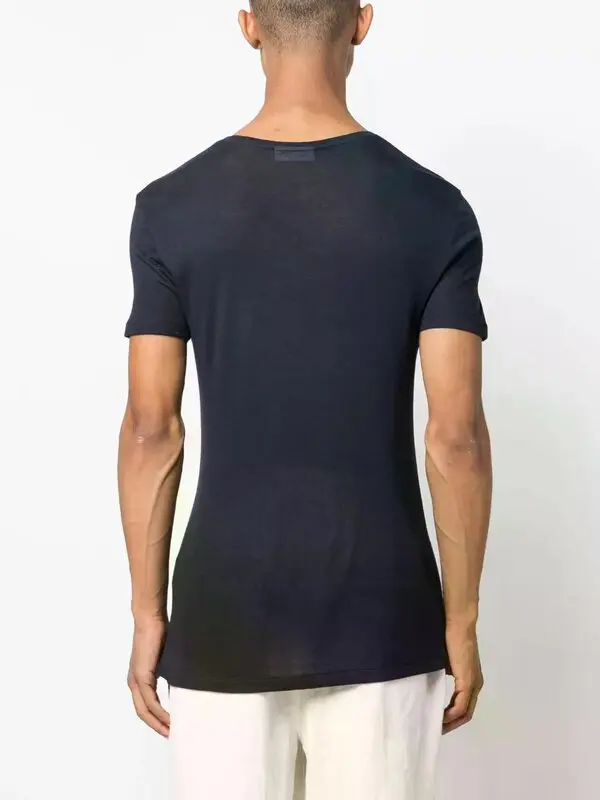 Orlebar Brown Ob-t Cotton-cashmere T-shirt - Blue