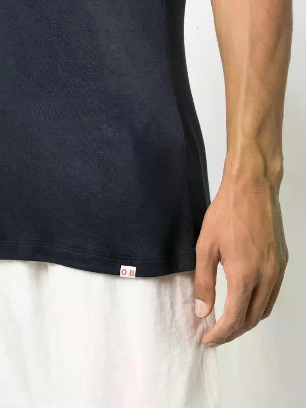 Orlebar Brown Ob-t Cotton-cashmere T-shirt - Blue
