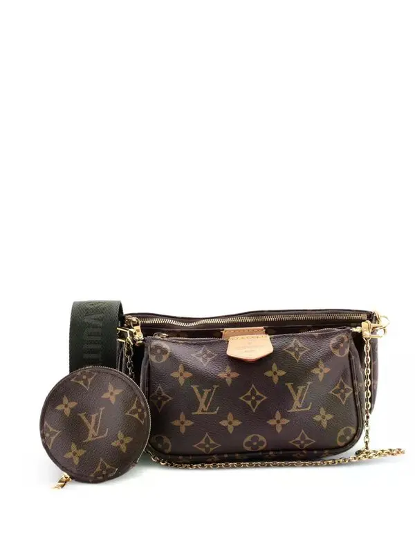 LOUIS VUITTON Multi Pochette Accessoires Monogram Canvas - Brown