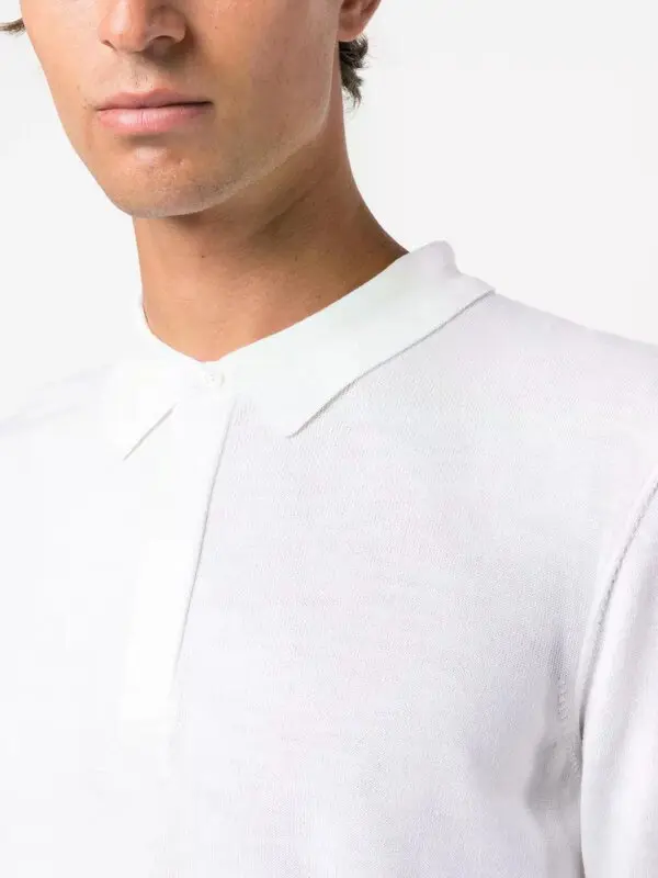 Orlebar Brown Ebro Knitted Wool Polo Shirt