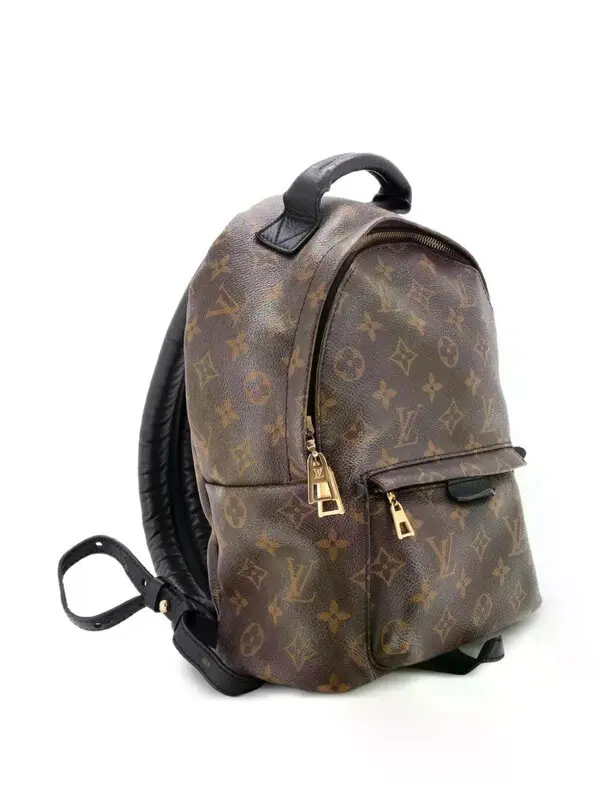 LOUIS VUITTON Palm Springs Monogram Canvas Pm Backpack - Brown