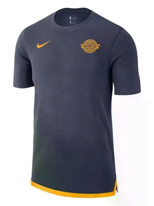 Nike X Nba Golden State Warriors Round-neck T-shirt - Blue