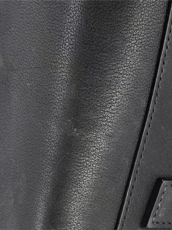 Givenchy Antigona Leather Satchel With Woven Detail - Black