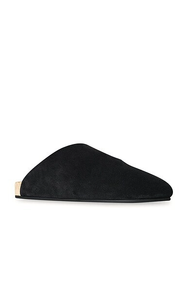 THE ROW Hudson Two Slide - Black