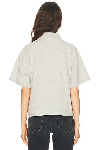Saint Laurent Oversized Polo Top