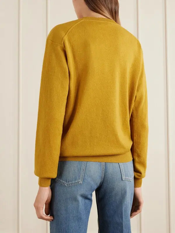 Saint Laurent Cashmere Crew Neck Sweater