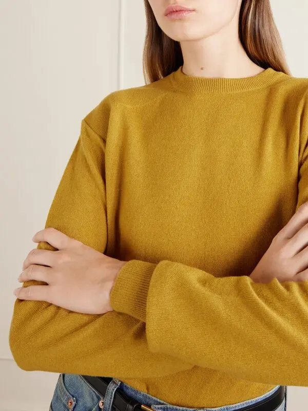 Saint Laurent Cashmere Crew Neck Sweater